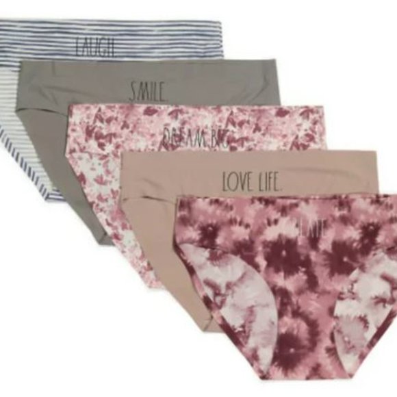 Rae Dunn | Intimates & Sleepwear | Rae Dunn 5 Pack Inspirational Bikini ...